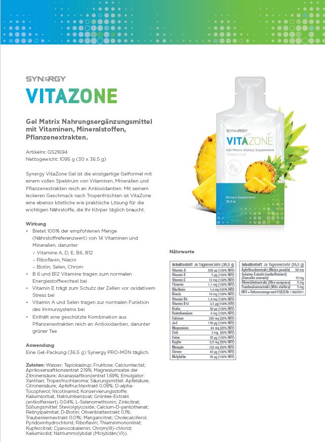 Michisfotoservice - VitaZone Gel
